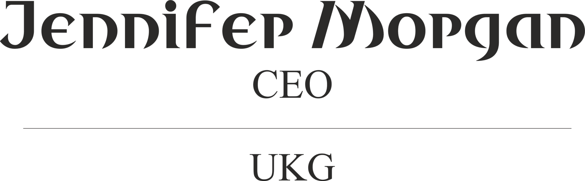 Jennifer Morgan: Leading UKG into a New Era of Innovation and Growth ...